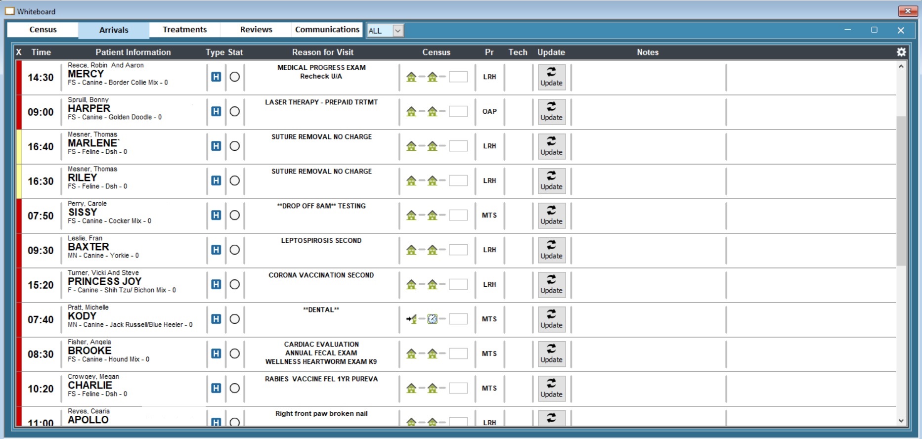 Enhanced Whiteboard – ClienTrax Technology